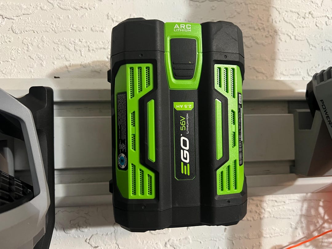 Ego 56V Battery Mount for Gladiator Geartrack or Gearwall Single ...