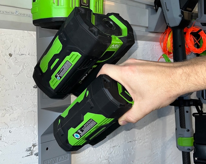 Ego 56V Battery Vertical Holder/mount 4 Battery Power Station - Holds 4 ...