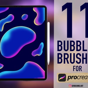 Bubbles Brushes for Procreate, Bubble Brush Set for Procreate, Procreate Bubble Stamps - Etsy