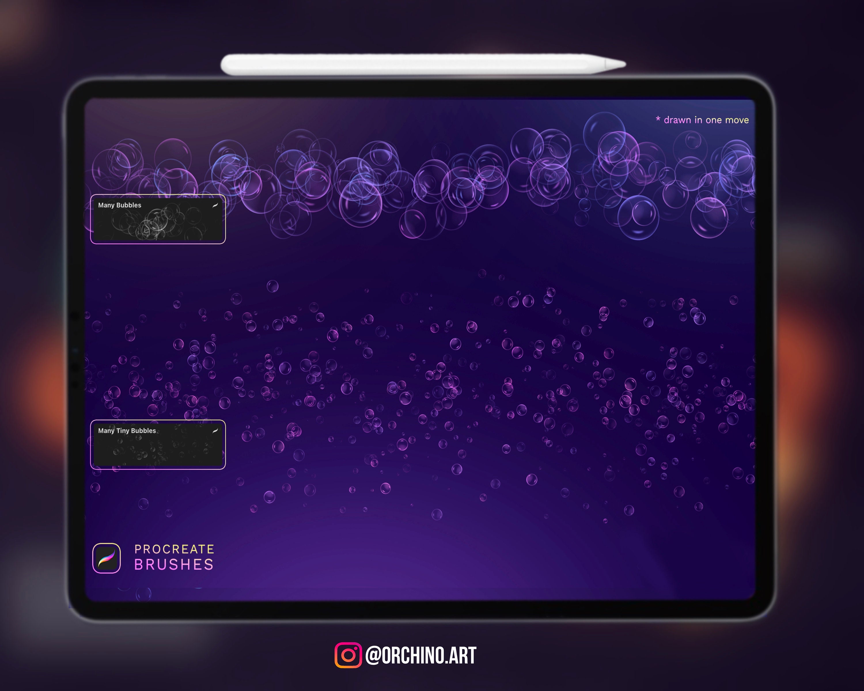 Bubbles Brushes for Procreate, Bubble Brush Set for Procreate, Procreate Bubble Stamps - Etsy