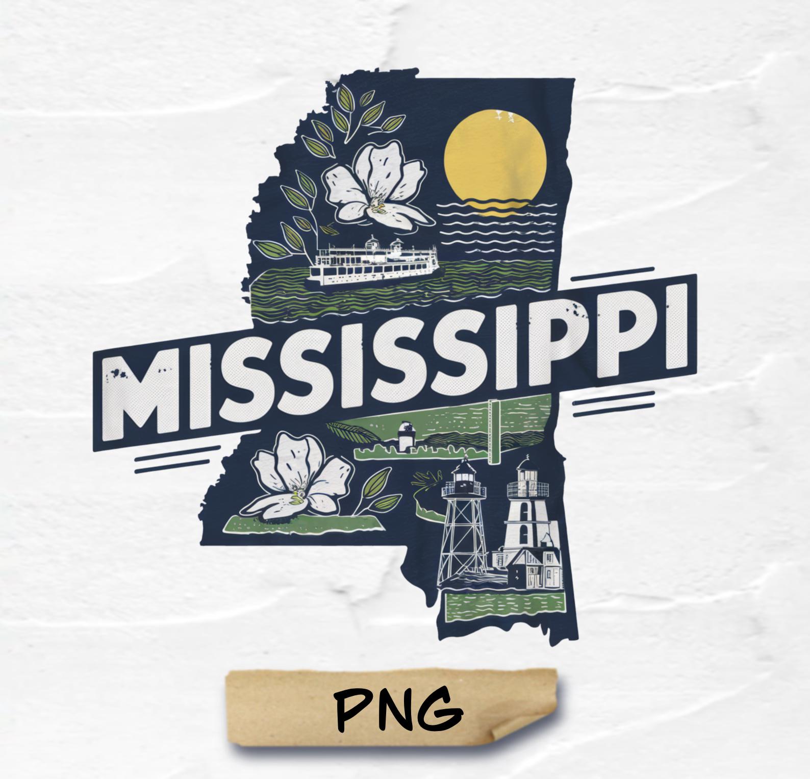 Mississippi Map Png, United States of America Vector, Mississippi ...