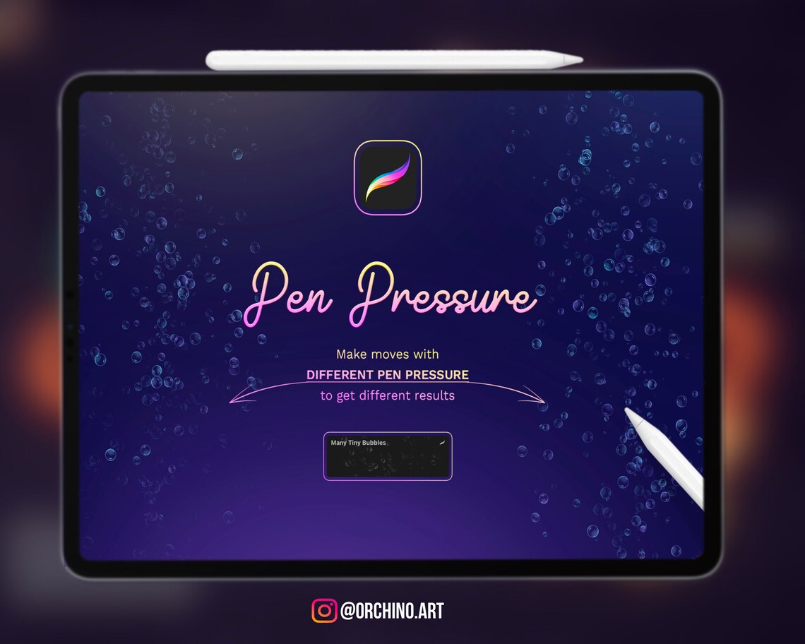 Bubbles Brushes for Procreate, Bubble Brush Set for Procreate ...