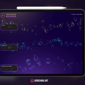 Bubbles Brushes for Procreate, Bubble Brush Set for Procreate, Procreate Bubble Stamps - Etsy