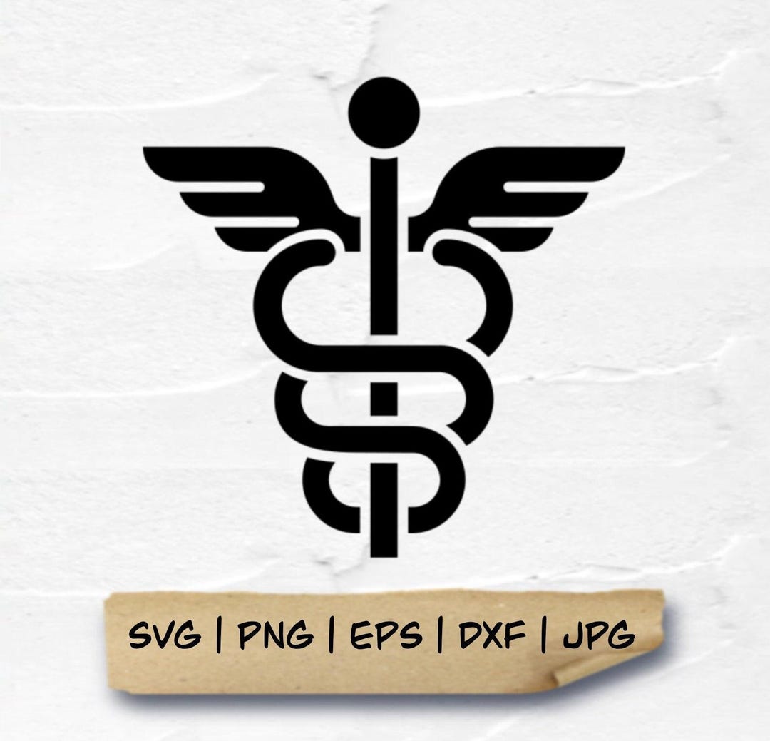 Símbolo Médico SVG, Caduceus Svg, MD Svg, Estrela da Vida Svg, Doutor ...