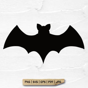 Bat SVG, Bat Svg for Commercial Use, Cut File, Halloween Svg, Digital ...