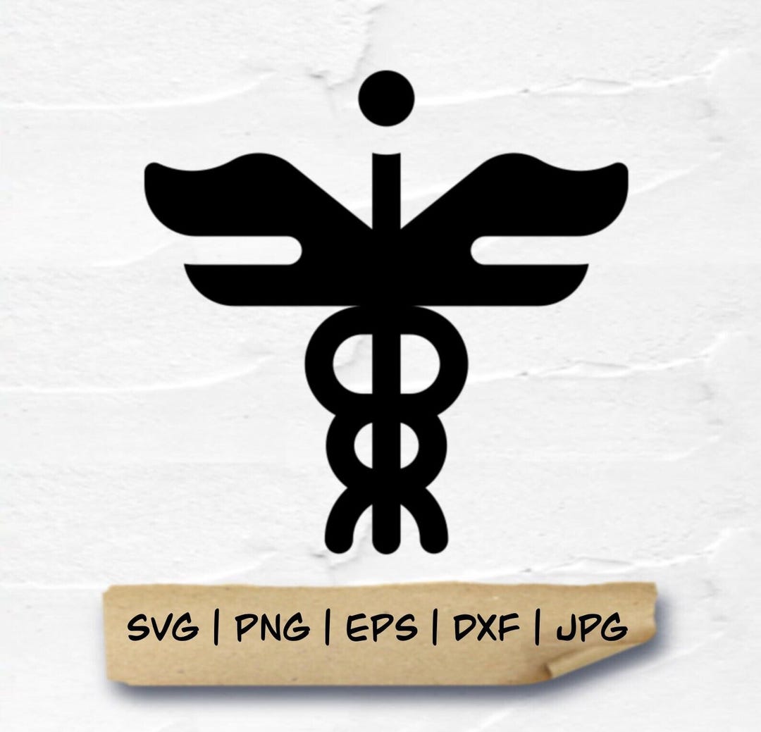 Símbolo Médico SVG, Caduceus Svg, MD Svg, Estrela da Vida Svg, Doutor ...