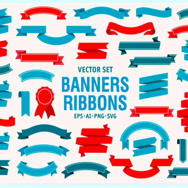 Ribbon Banner - Etsy