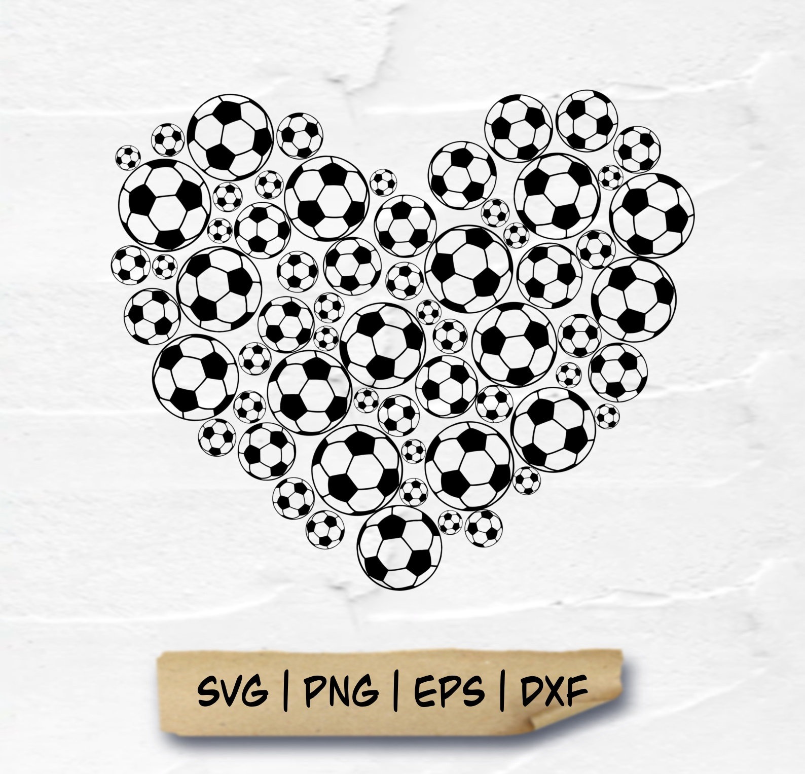 Soccer Ball Heart Clip Art, Soccer Heart Svg, Love Soccer Svg , Soccer ...