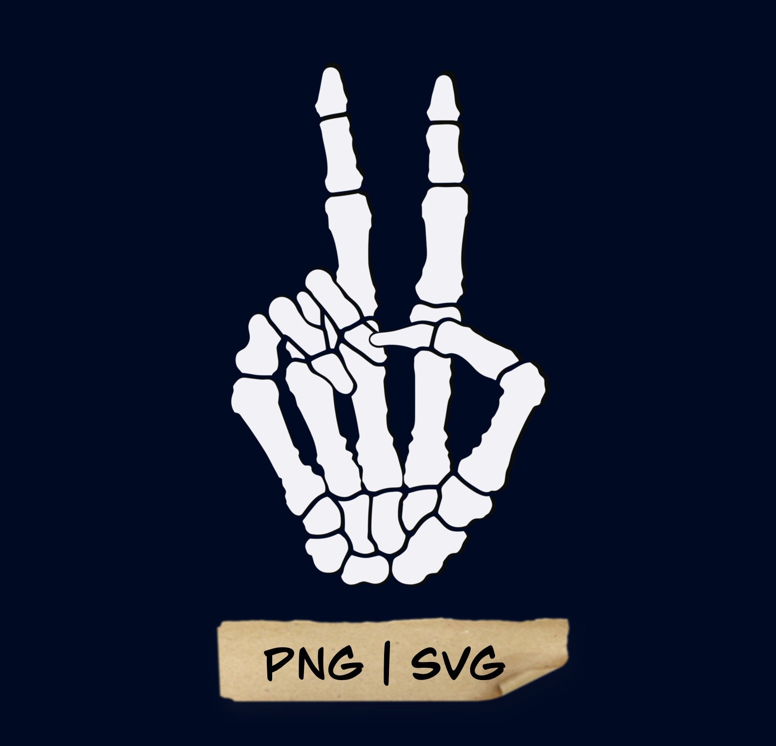 Skeleton Peace Sign, Skeleton Peace Hand, Skeleton Hand Instant ...