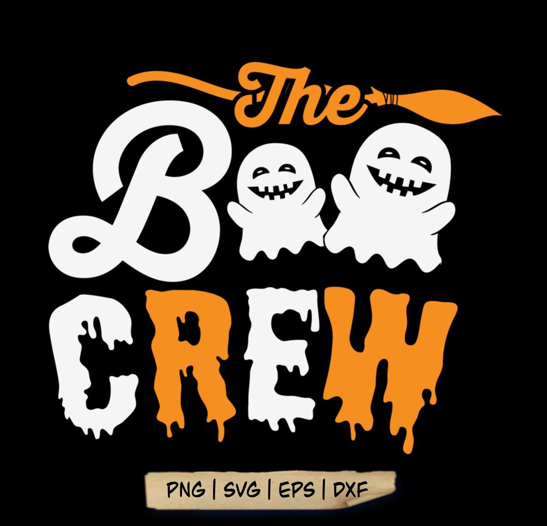 The Boo Crew Halloween SVG, Boo Boo Crew PNG File, Cute Ghost Svg ...