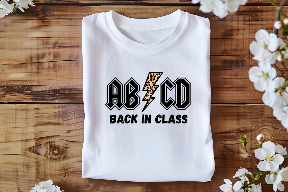 ABCD Back in Class Svg , ABCD Back to School Svg, Abcd Back in Class ...
