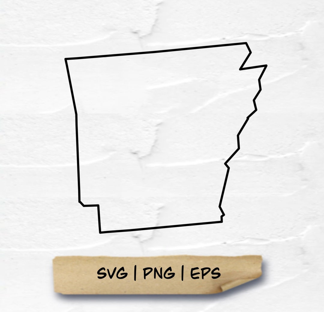 Arkansas Outline SVG , Hand Lettered SVG, Arkansas Svg , Arkansas Png ...