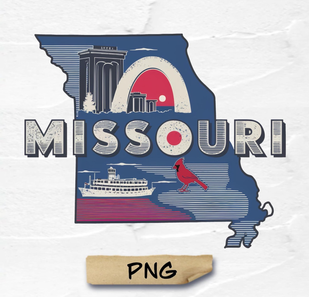 Missouri Map Png, United States of America Vector , Missouri Vector ...