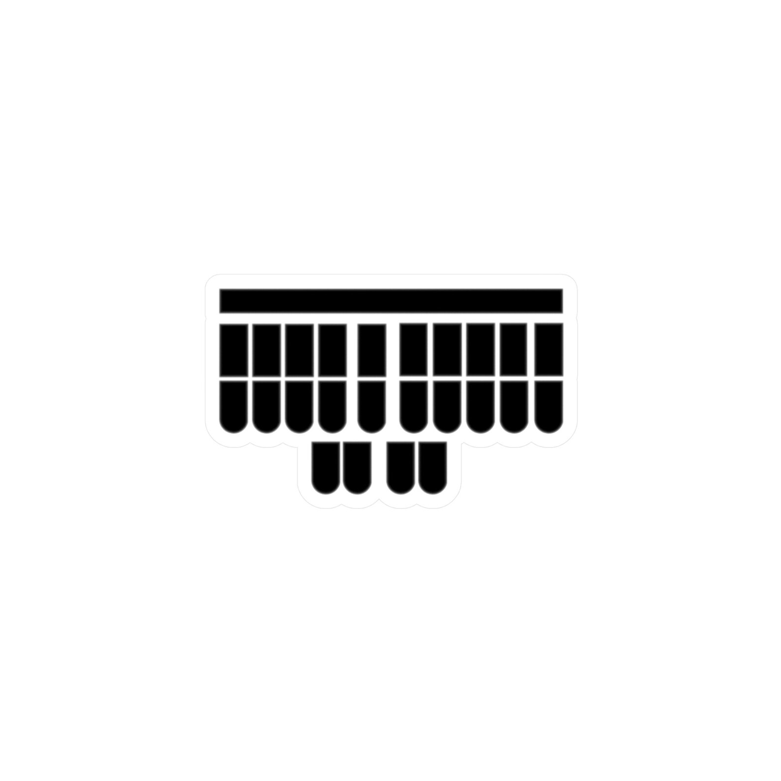 Steno Keyboard Vinyl Decals - Etsy