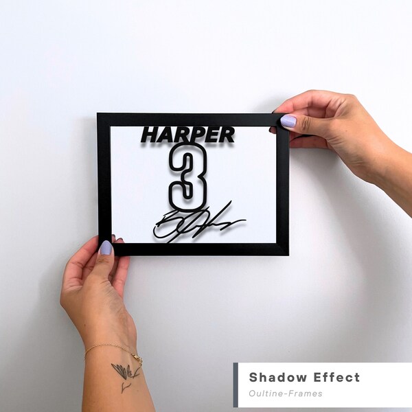 Bryce Harper Frame - Etsy