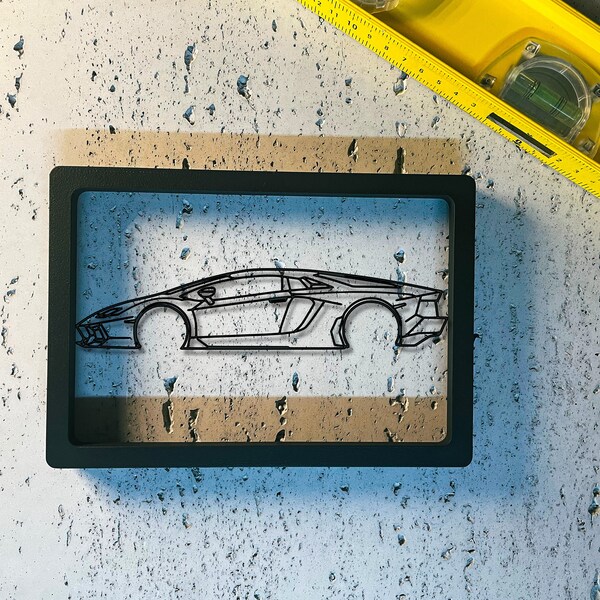 Car Art Framed - Etsy