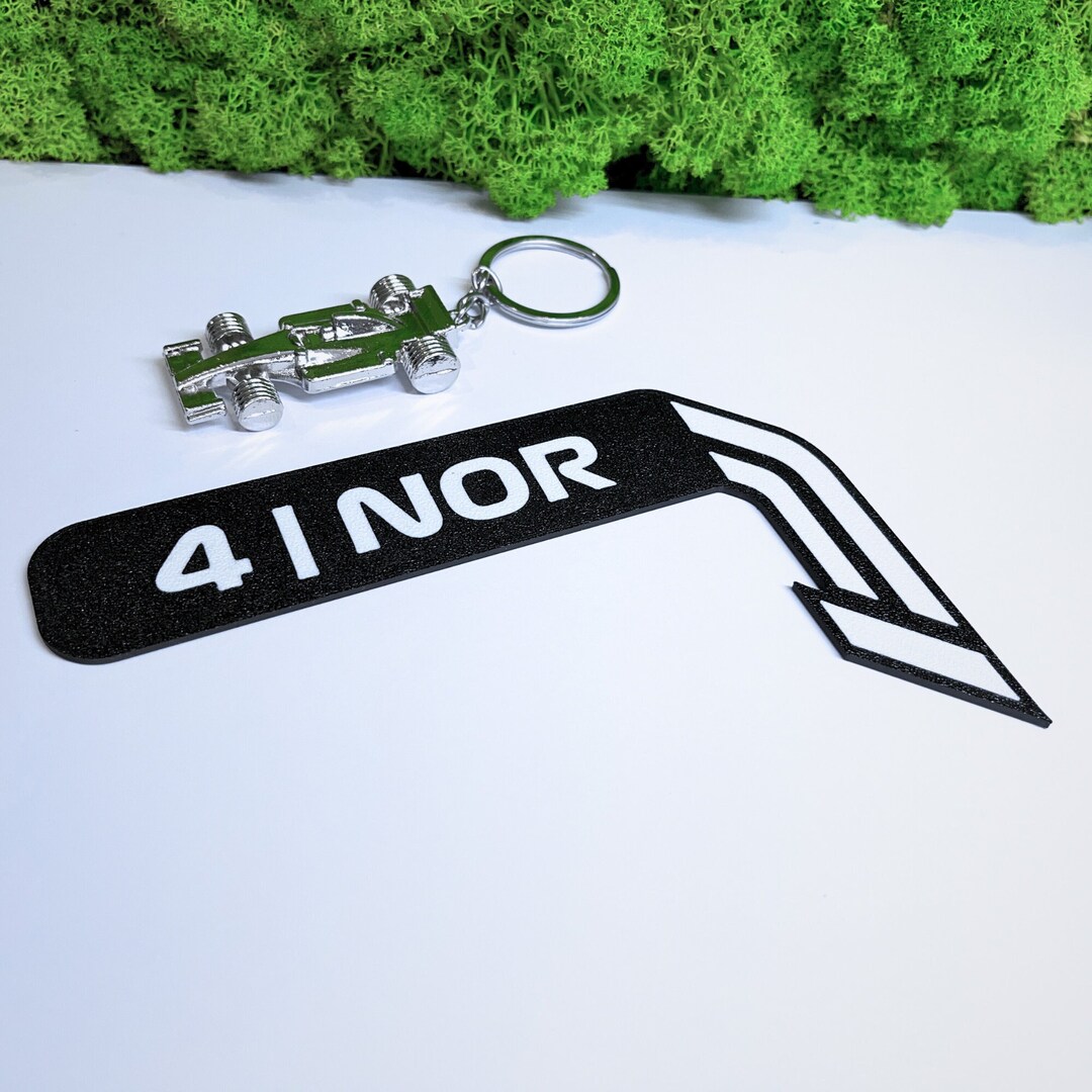 Lando Norris Bookmark Formula 1 Keychain, Formula 1 Bookmark, F1 ...