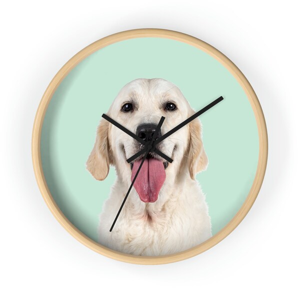 Dog Clock - Etsy
