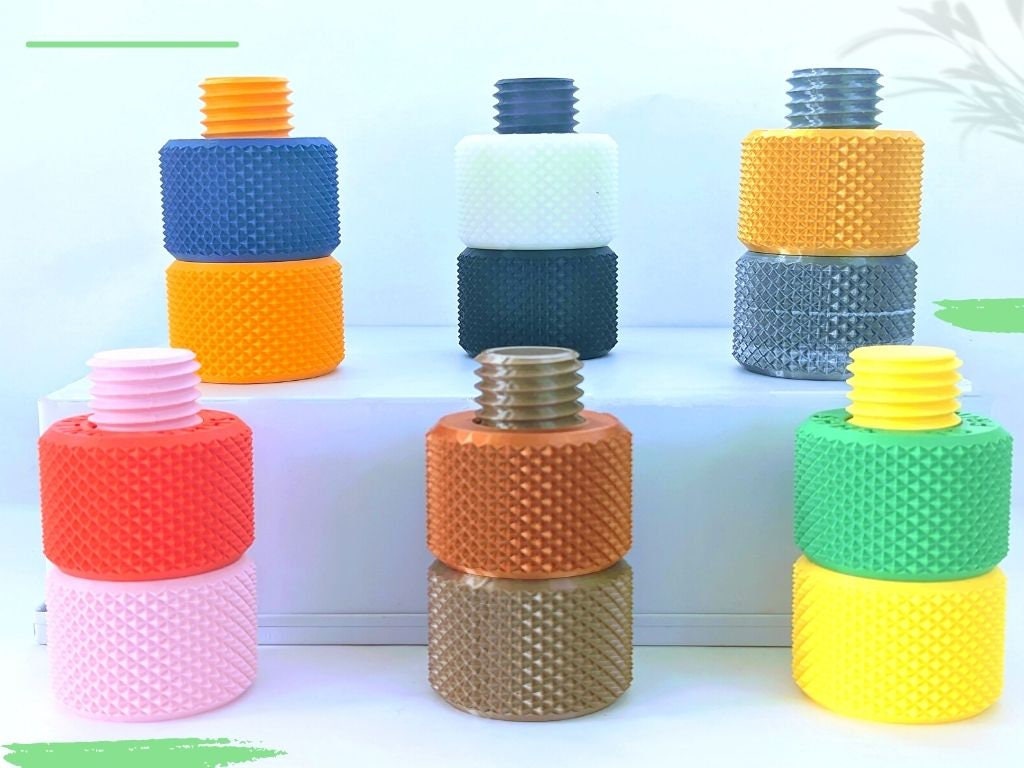 Fidget Stress Nut 3D Printed Nut and Bolt Stress Relief Fidget Relax ...