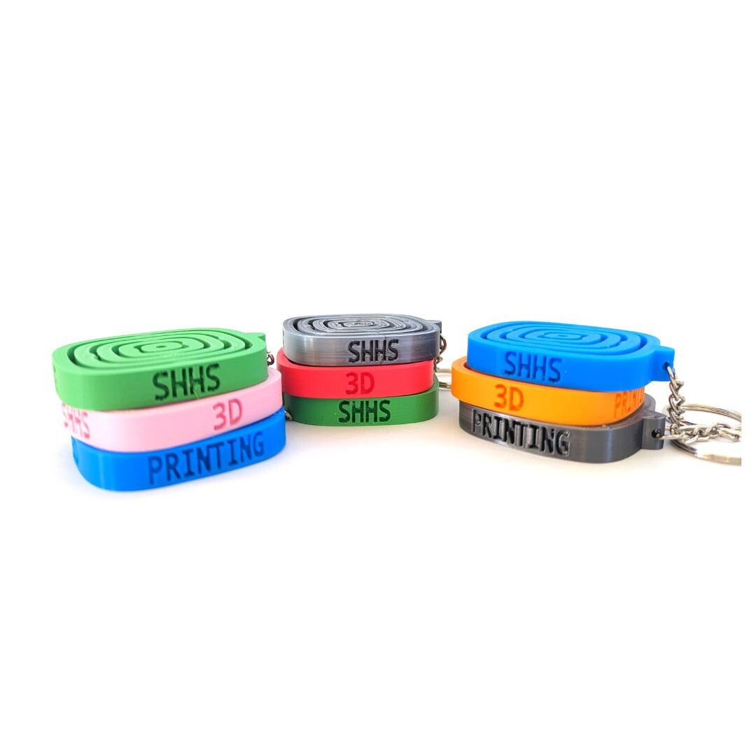 Gyro Fidget Spinner | 3D Printed Air Spinner Keychain | Calming Sensory ...