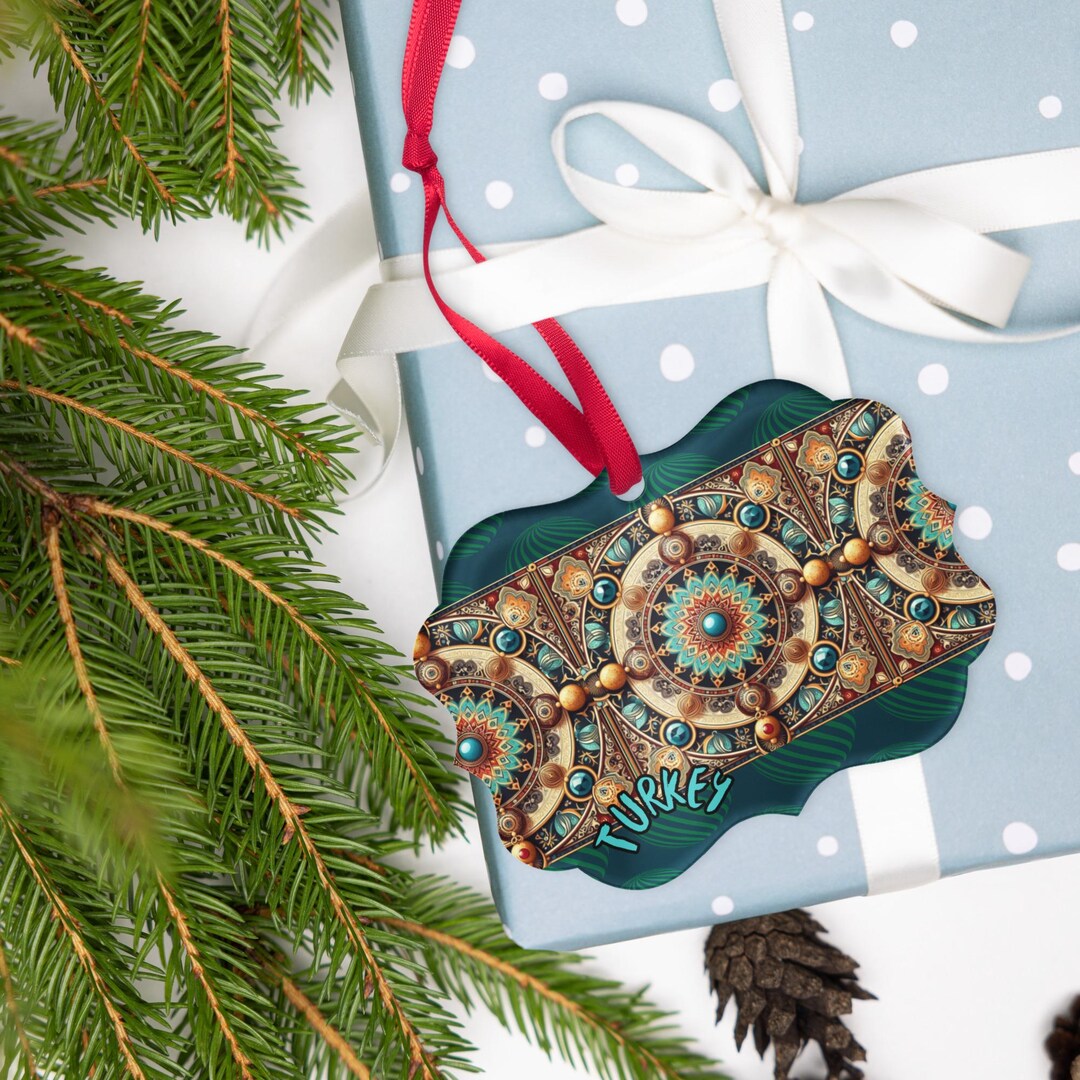 Rich Colorful Iconic Turkish Acrylic Ornament - Etsy