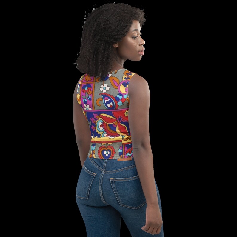 Fitness Bold Vintage Crop Top - Etsy