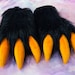 Monster Claw Puffy Paws *PDF DOWNLOAD* Sewing Pattern and Tutorial ...