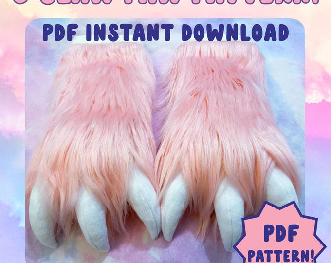 3 Finger Hoof Fursuit Pattern [PDF DOWNLOAD] - Etsy Canada