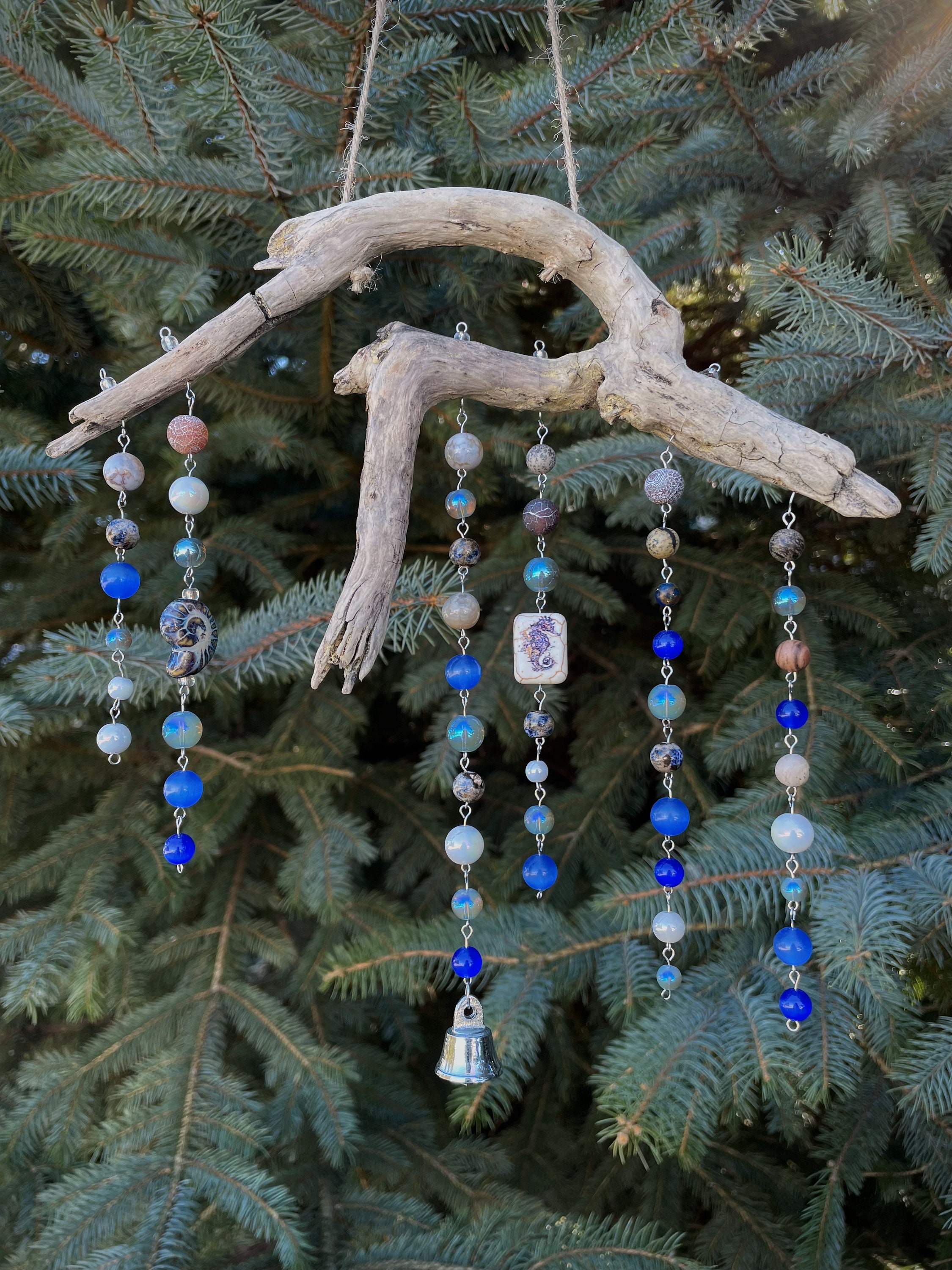 Ocean Wind Chime and Suncatcher - Etsy