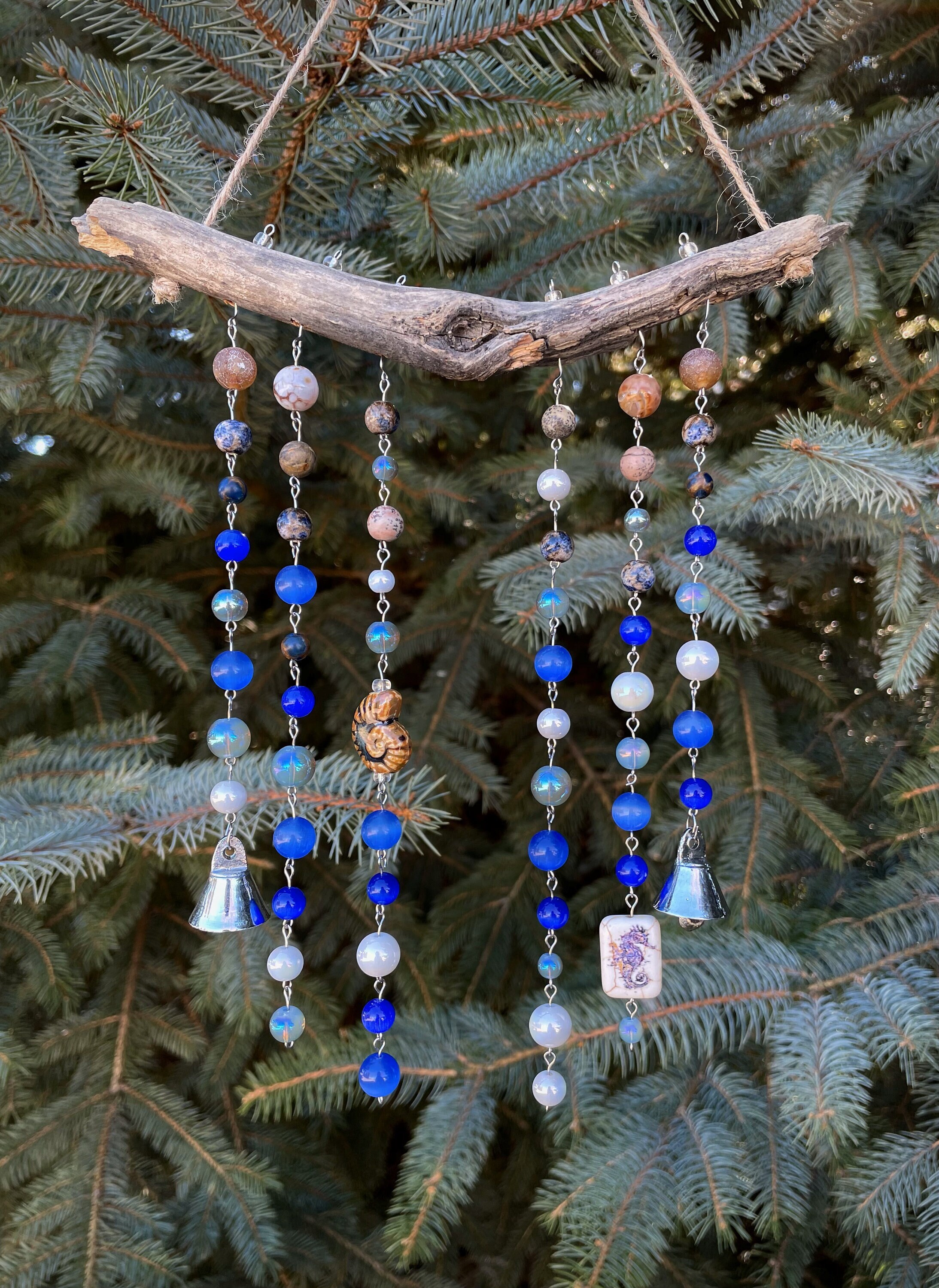 Ocean Wind Chime and Suncatcher - Etsy