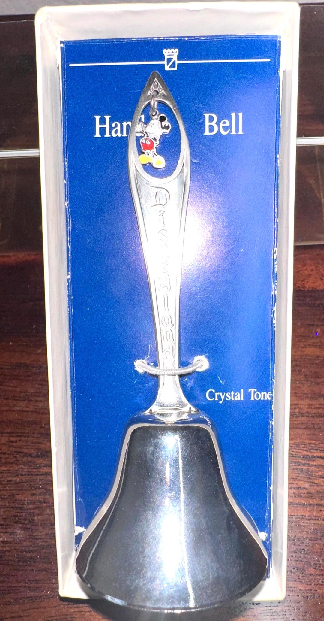 Vintage Walt Disney World Mickey Mouse Souvenir Bell, 1980s Disney ...