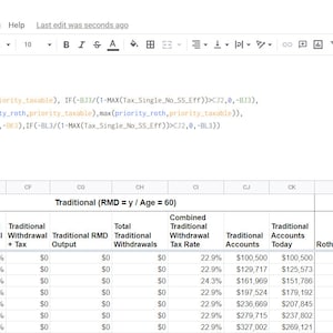 Retirement Planner V2.1 | All-in-one Retirement Financial Planning ...