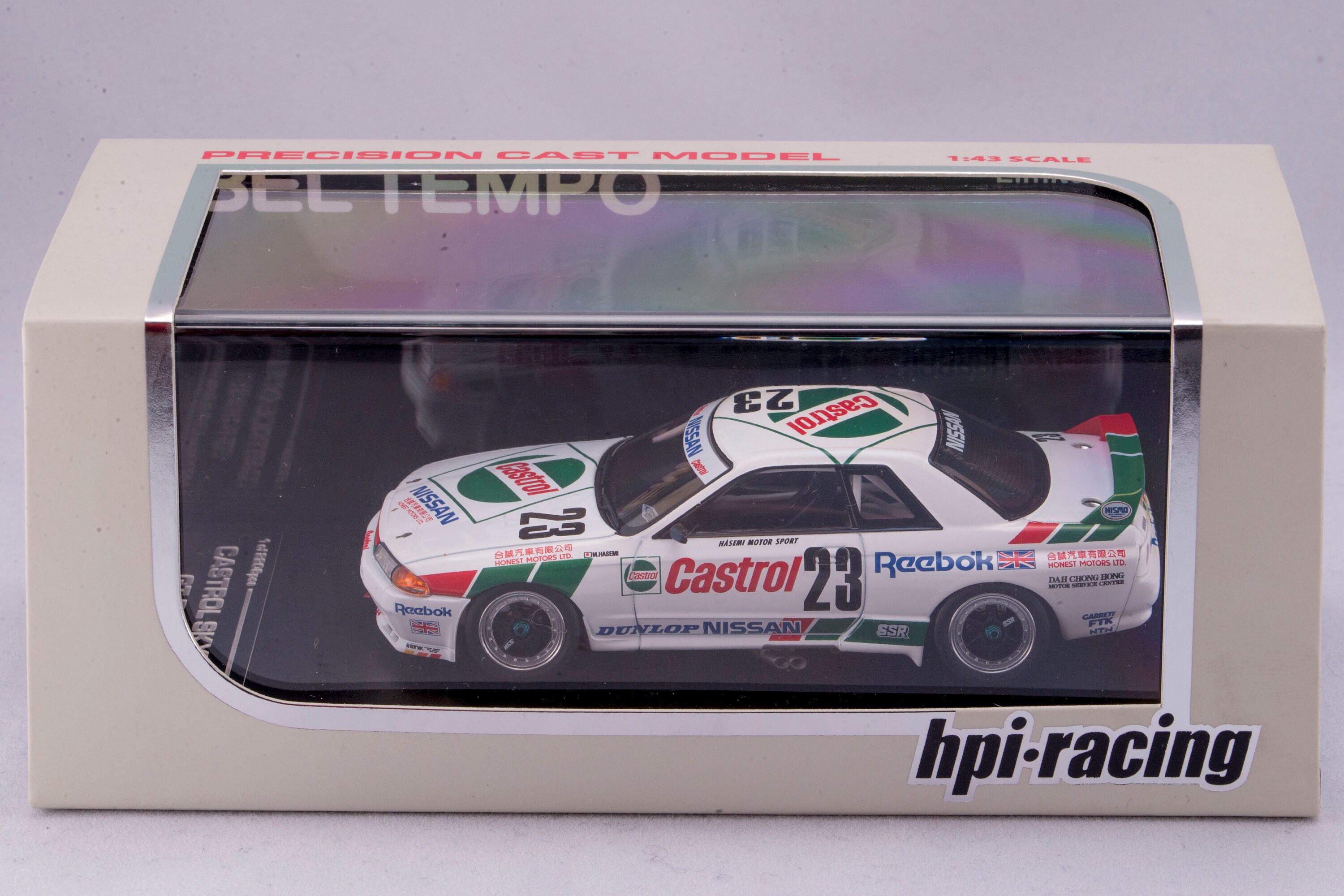 1:43 Nissan Skyline R32 Hasemi Castrol Macau 1990 HPI Racing X - Etsy
