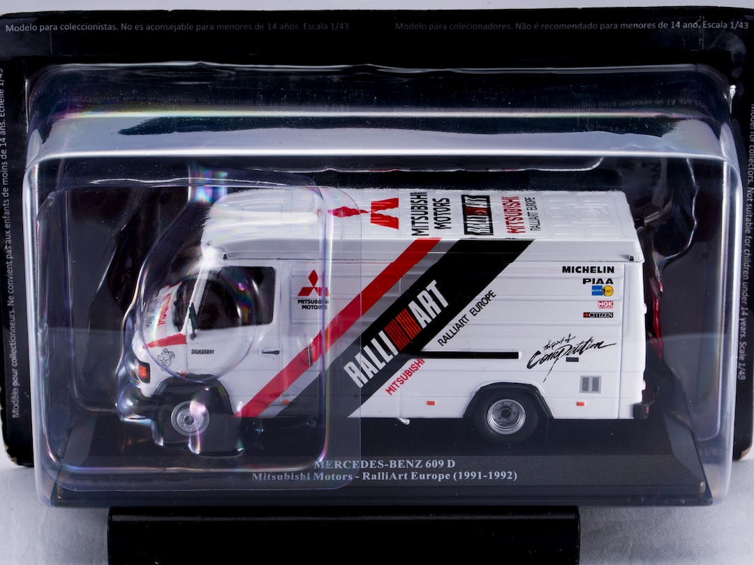 1:43 Mercedes Benz 609 D Mitsubishi Motors Ralliart Europe Rally ...