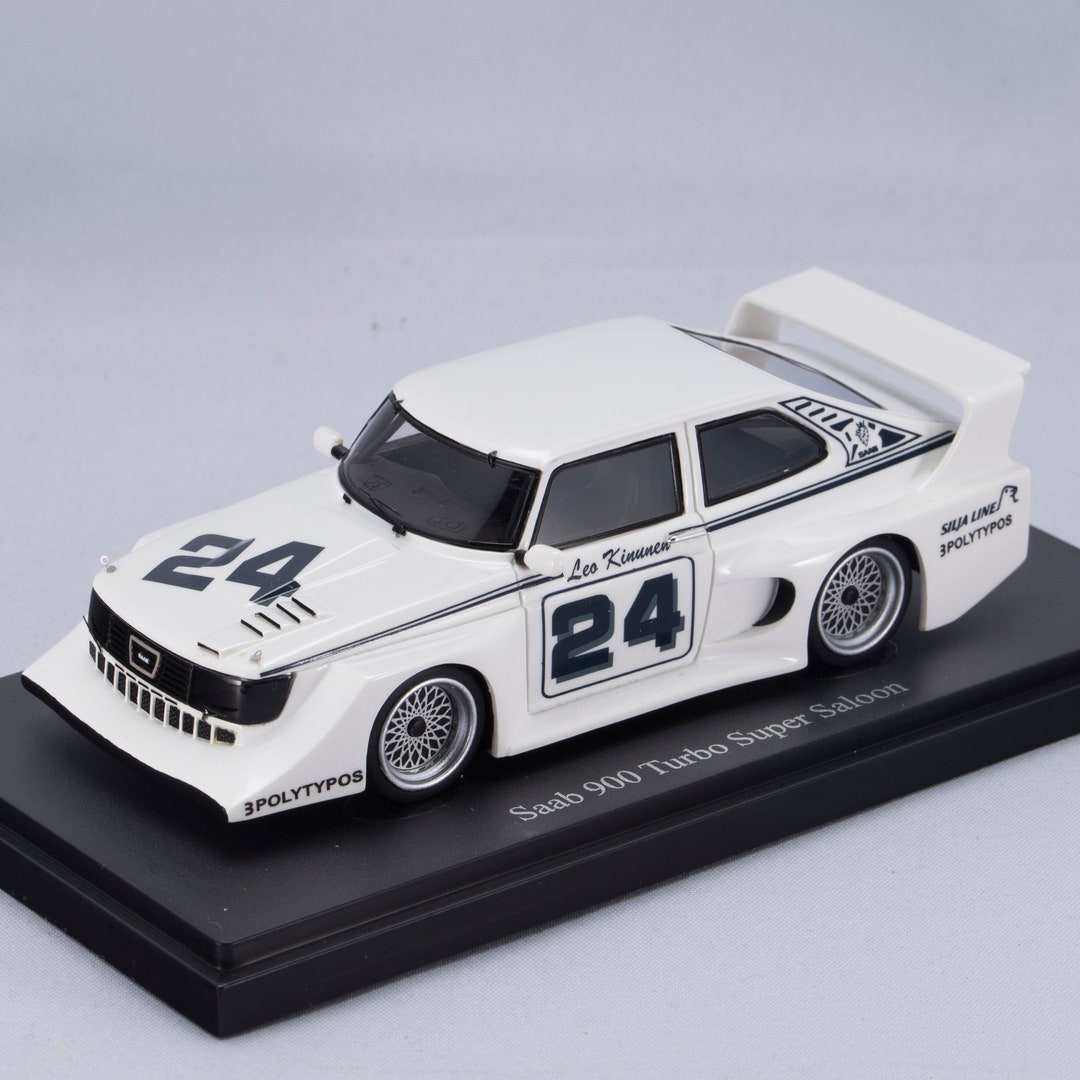 1:43 Saab 900 Turbo Super Saloon Leo Kinnunen Autocult by Spark 07017 ...