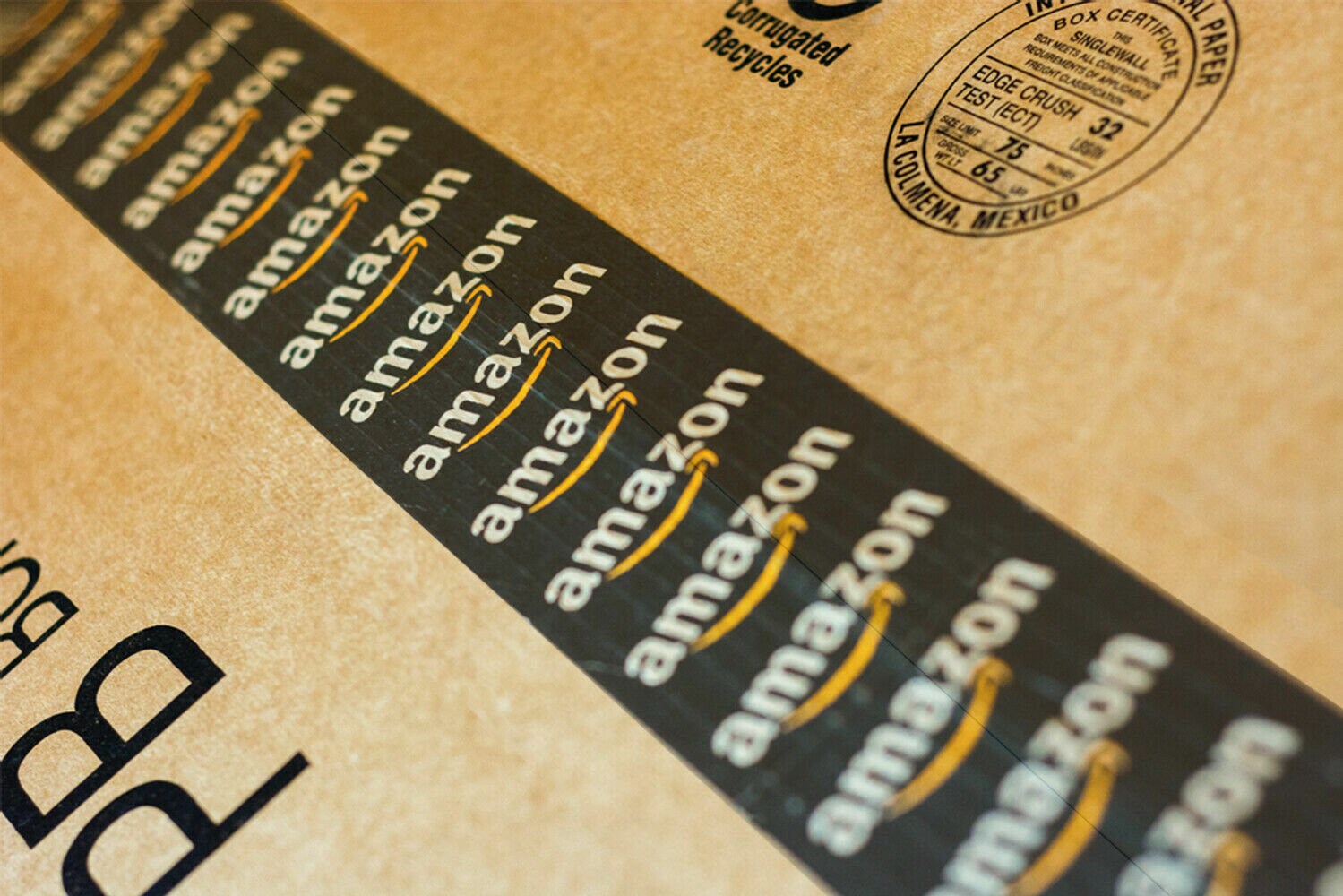 Amazon Branded 2 X ROLLS Extra-strong Parcel Packing Packaging Tape ...