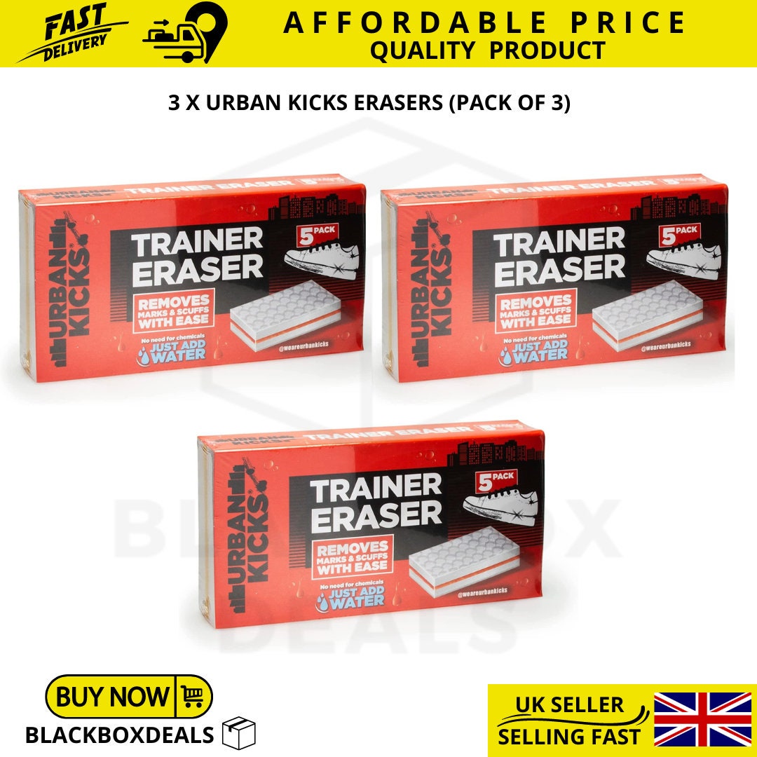 3 X Trainer Cleaner Eraser Shoe Care Urban Kicks Removes - Etsy