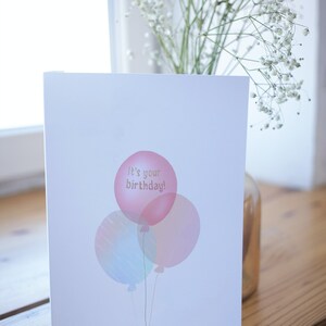 Printable Birthday Card Happy Birthday Card PDF Instant Download Last ...