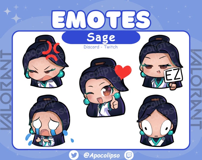 Valorant Sage Cry Emote Twitch/discord - Etsy Canada