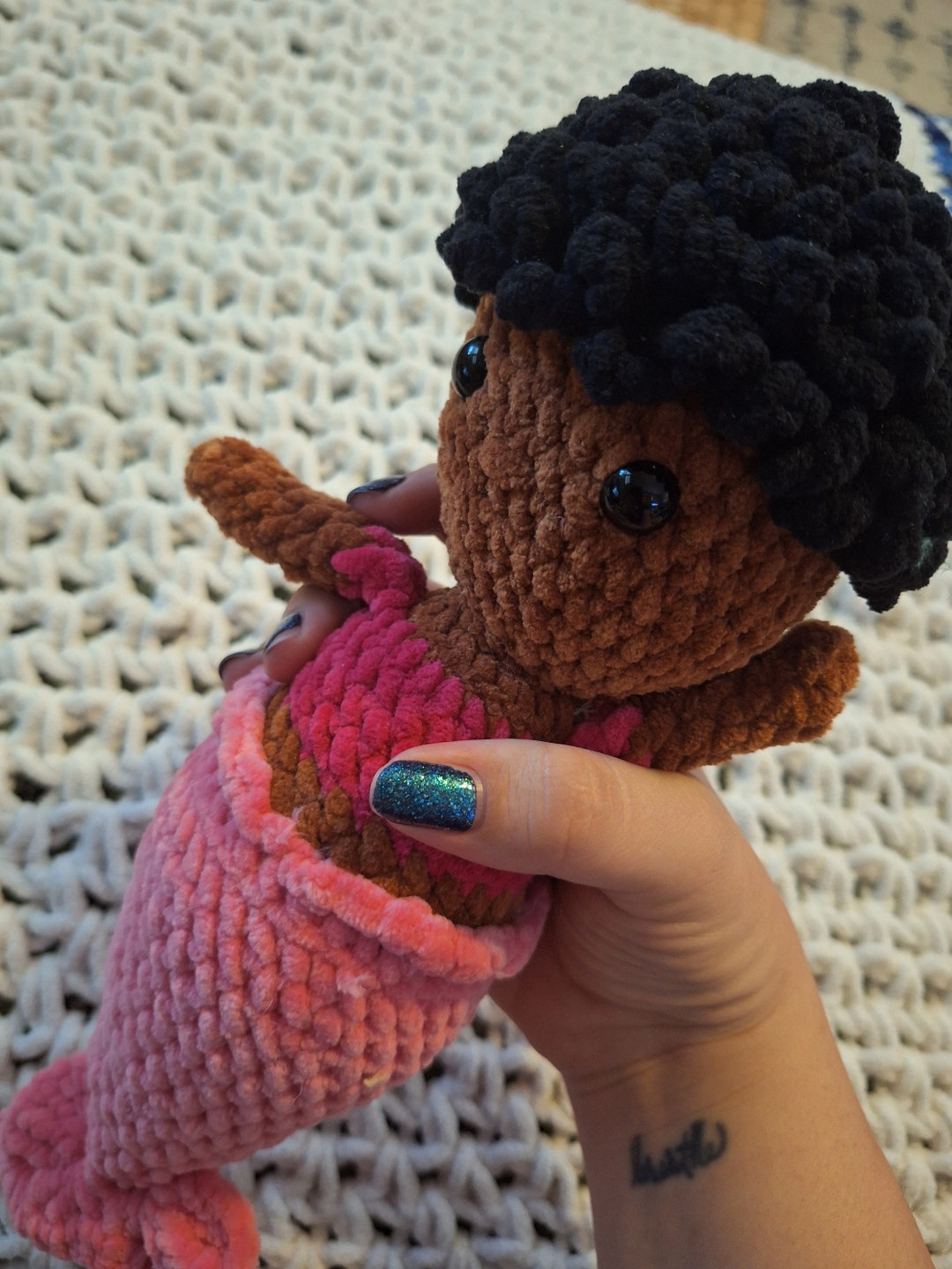 Crocheted Mermaid (piper) - Etsy