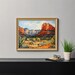 Wall Art, Painted Red Rocks, Sedona Art, Golden, Mountains, Oil ...