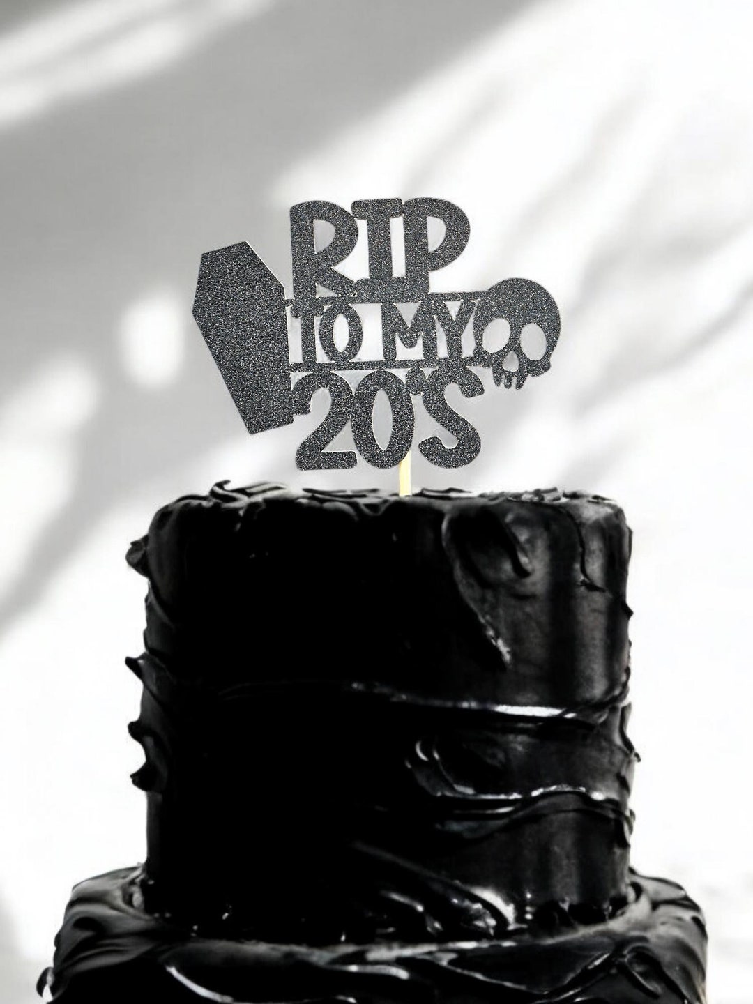 RIP Death to My 20s Birthday Cake Topper - Etsy