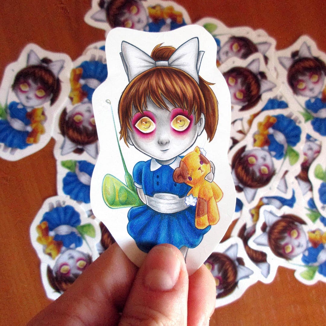 Little Sister Bioshock Cute and Creepy Sticker - Etsy