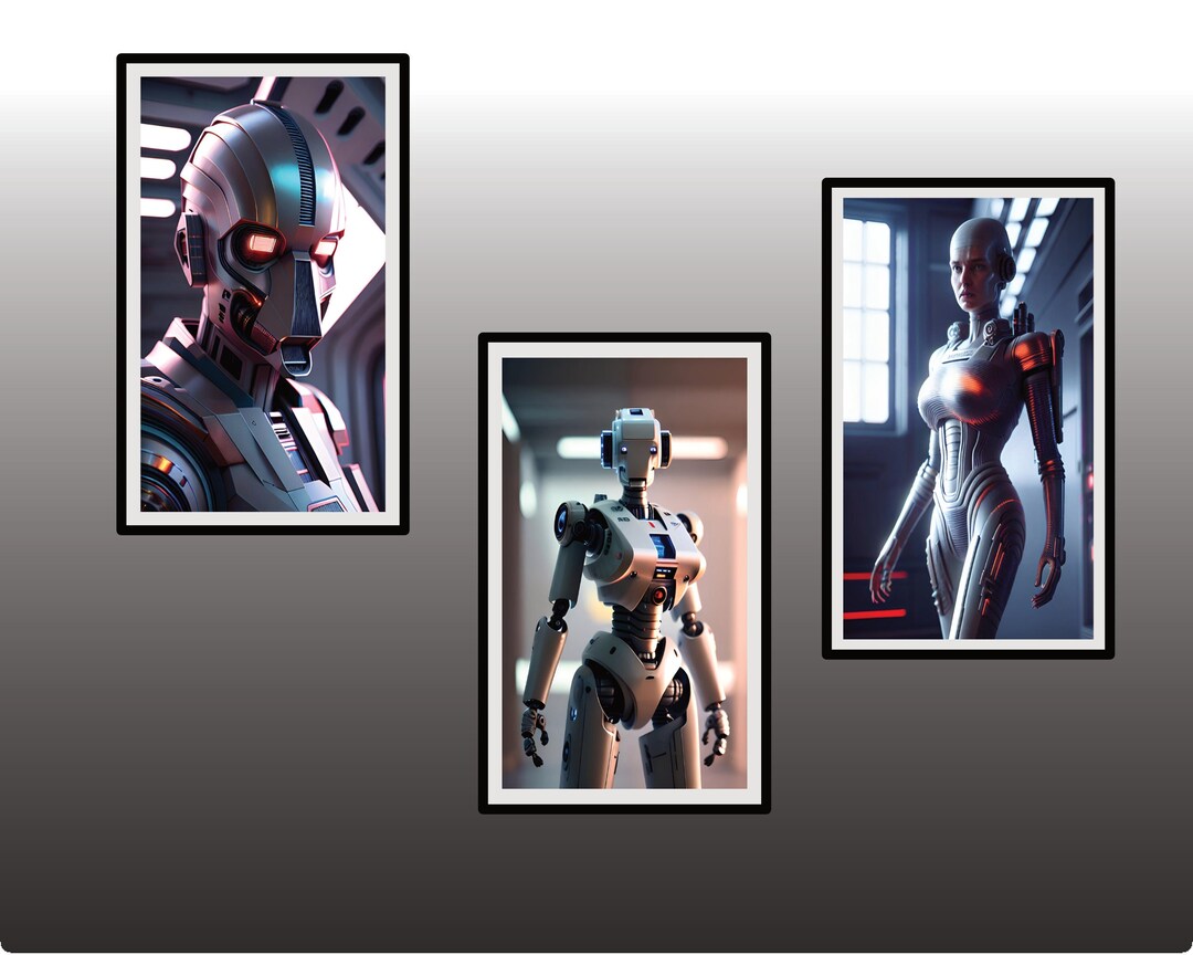 Sci-fi Wall Art, Alien Wall Art, Extraterrestrial Wall Decor, Trendy ...