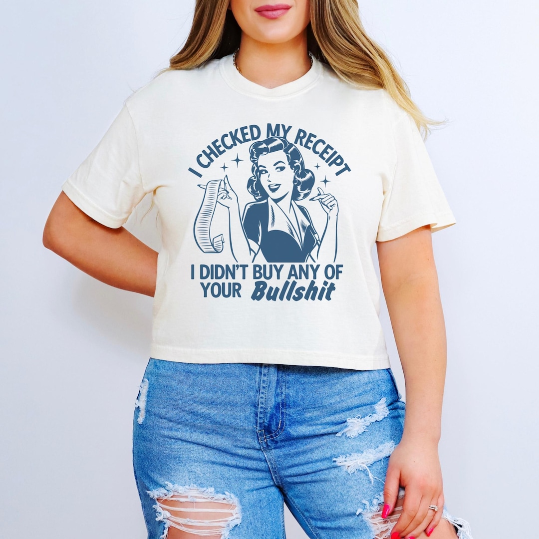 Funny Graphic T-shirt: Sarcastic Women's Statement Tee - Etsy