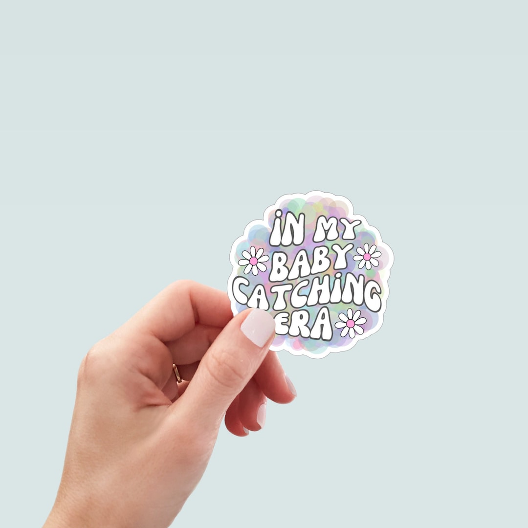 Baby Catching Sticker for Laptop, Birthing Sticker for Doula, Doula ...