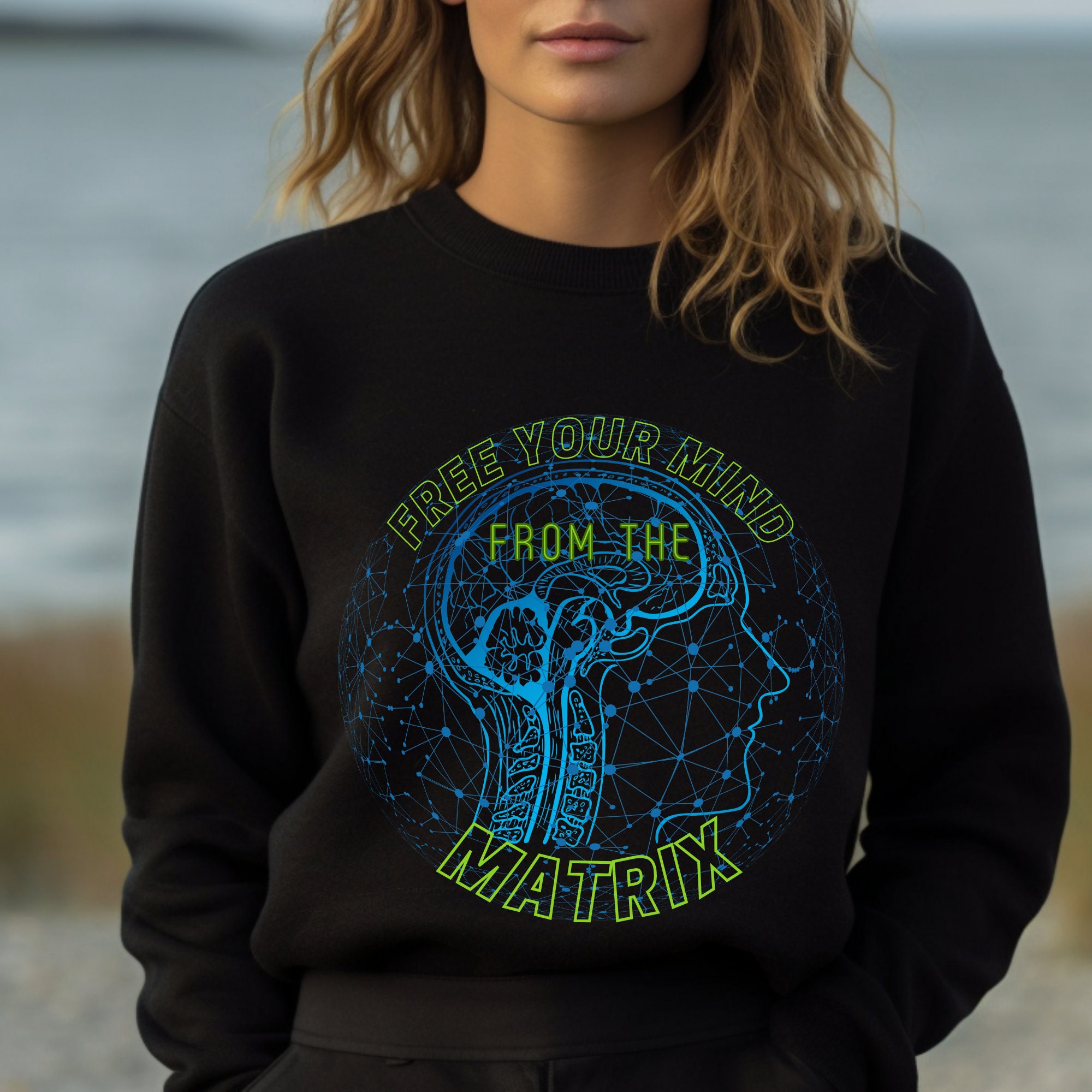 Matrix Sweatshirt for Men and Women, Another Day in the Matrix ...