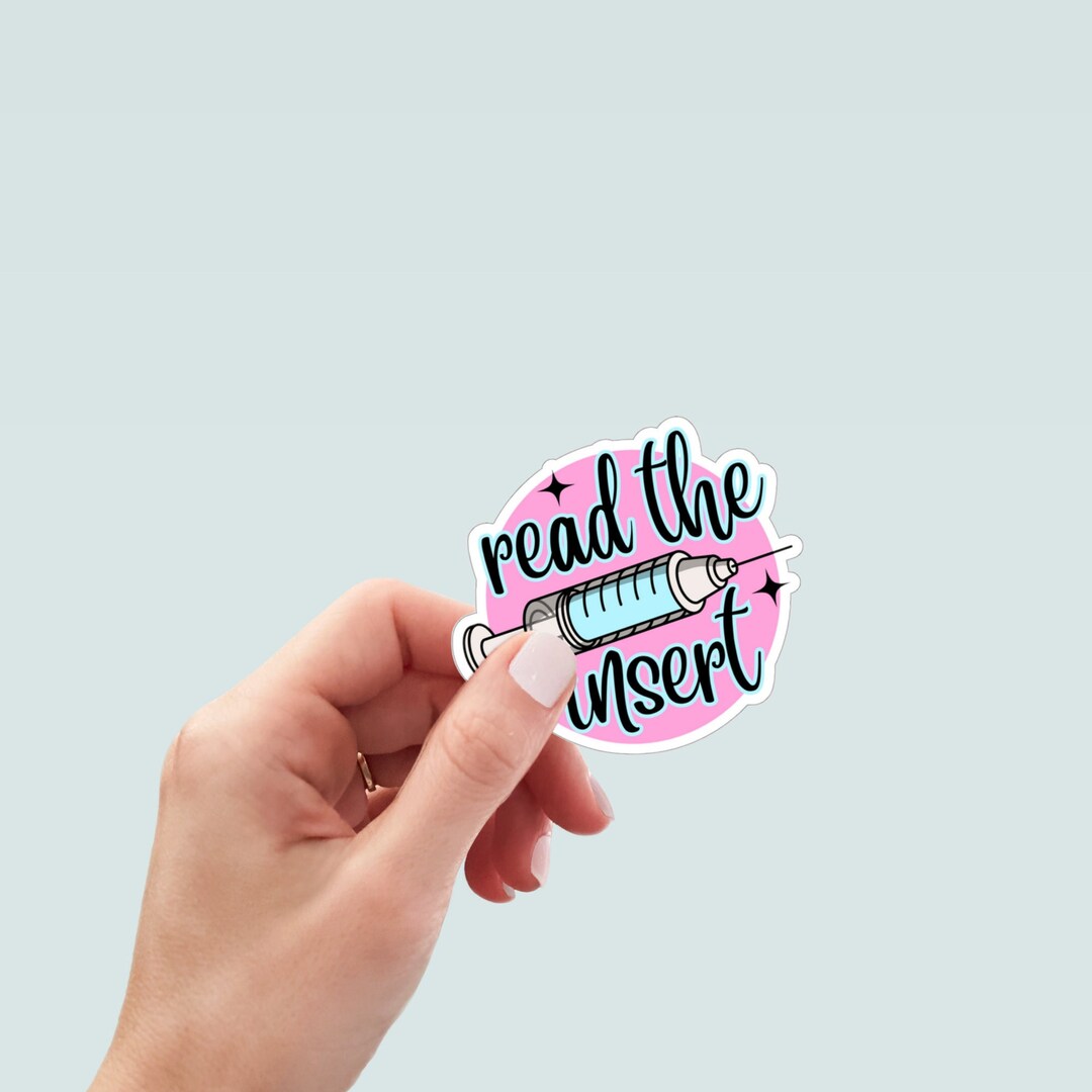 Medical Freedom Sticker for Laptop, Vaccine Sticker for Parents, Read ...