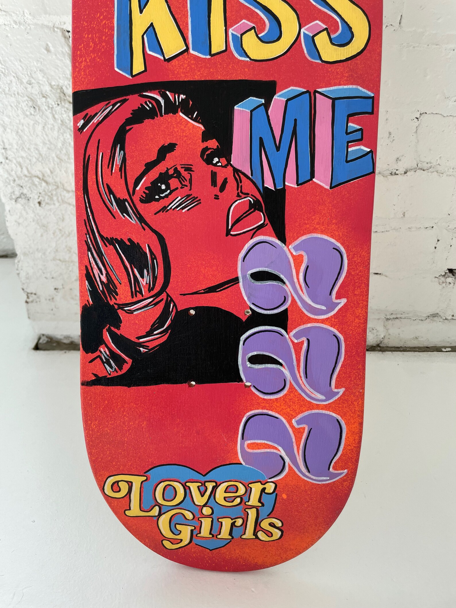 Pop Art Skateboard Wall Decor - Etsy