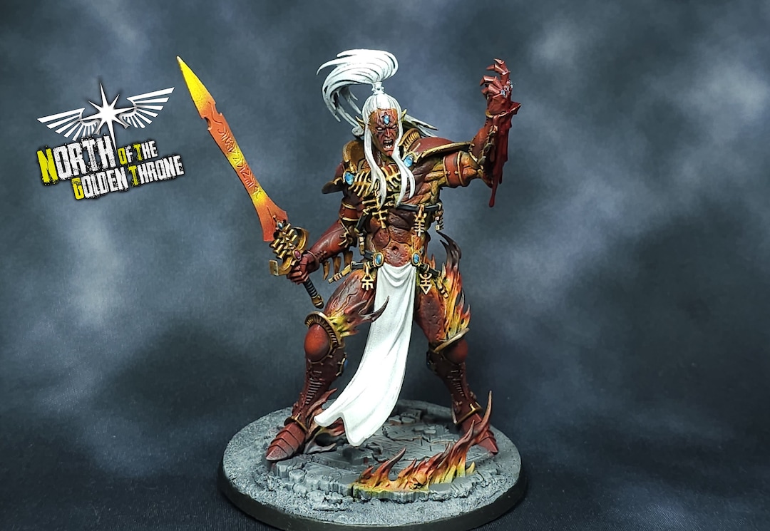 Avatar of Khaine Painted Warhammer 40k Aeldari Ynnari Harlequins ...